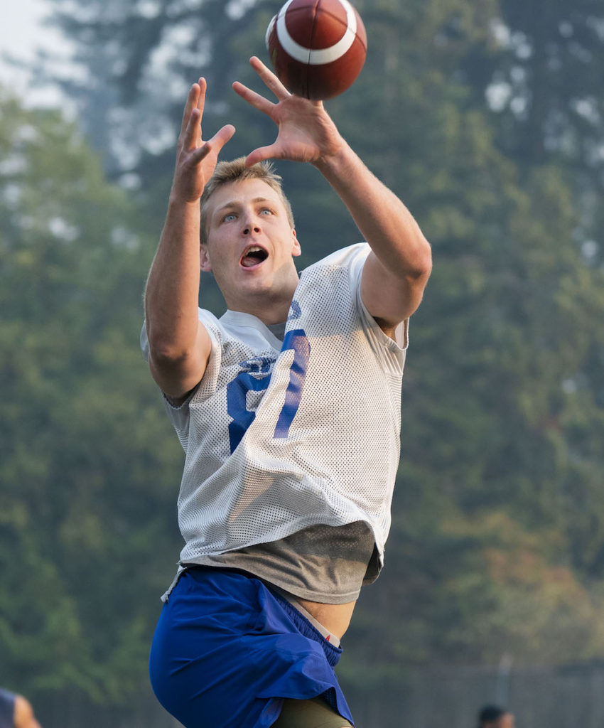 Blake Whiteley: An epic comeback underway at UBC as West Van tight end ...