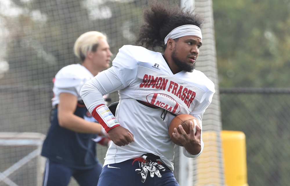 SFU’s Jason ‘Mini-Marshawn’ Nelson embraces the challenge: “Life ain’t ...