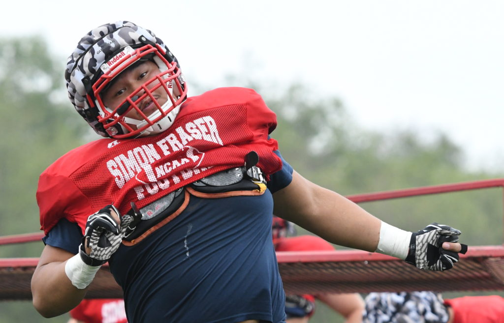 SFU Football: Six seasons on, senior red-shirt walk-on Rey Arcega toils ...