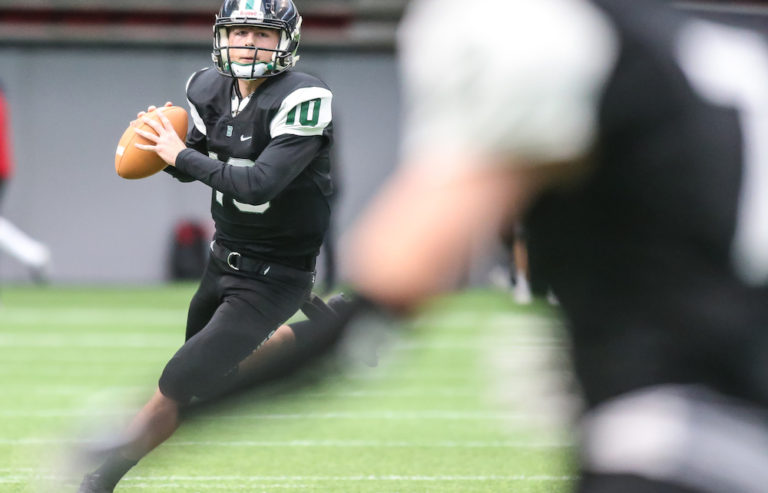 From father to son: Bateman Wolves’ QB-1 Logan McDonald preps for ...