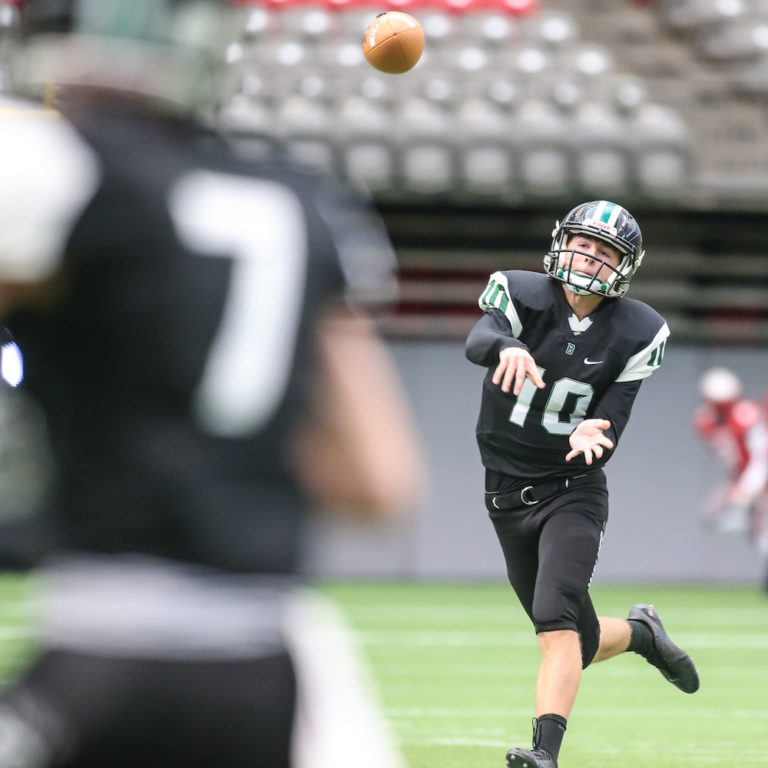 From father to son: Bateman Wolves’ QB-1 Logan McDonald preps for ...