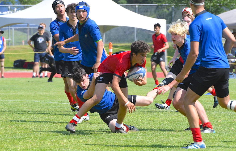 Bench power rallies St. George’s Saints past SMUS Blue Jags in B.C ...