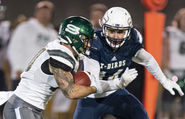 From offence to defence, UBC’s Ryan Baker now the ‘tackle maker ...