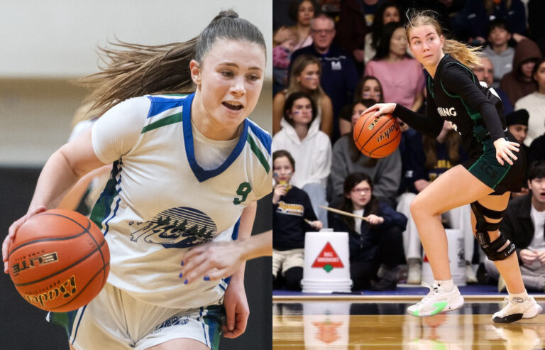 The story of Grace and Avery: On a red-letter day for BC girls hoop ...